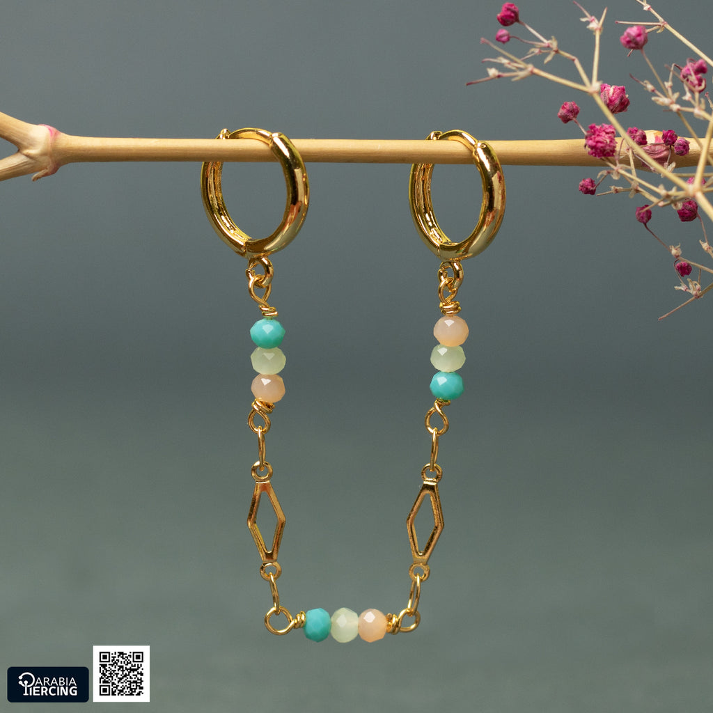 Unique Connected Earring