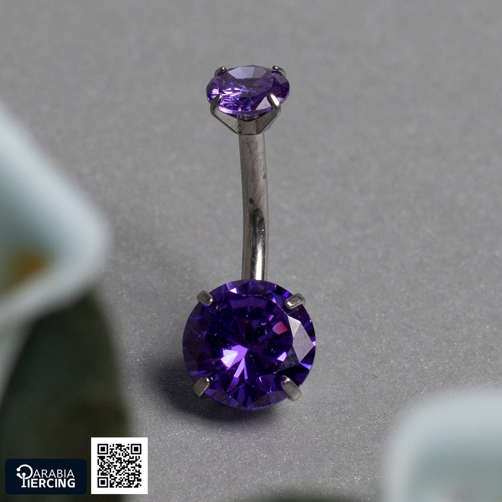 Crystal Bellybutton Ring